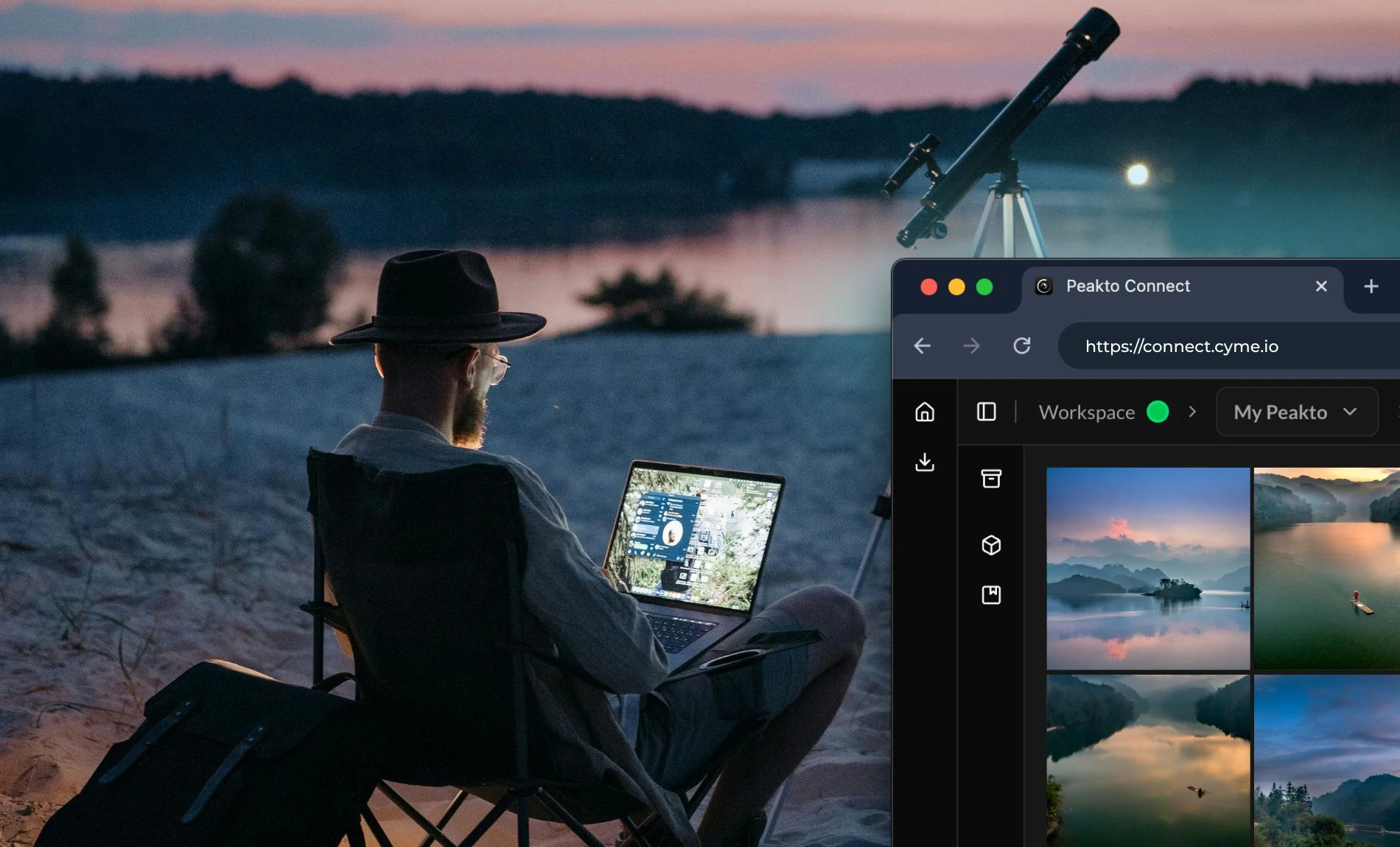 Peakto Connect: Access Your Media Remotely—No Cloud Needed | CYME